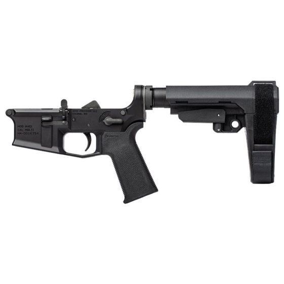 Aero Precision M4E1 Pistol Complete Lower Receiver w/ MOE SL Grip & SBA3 Brace - Black – Penn ...